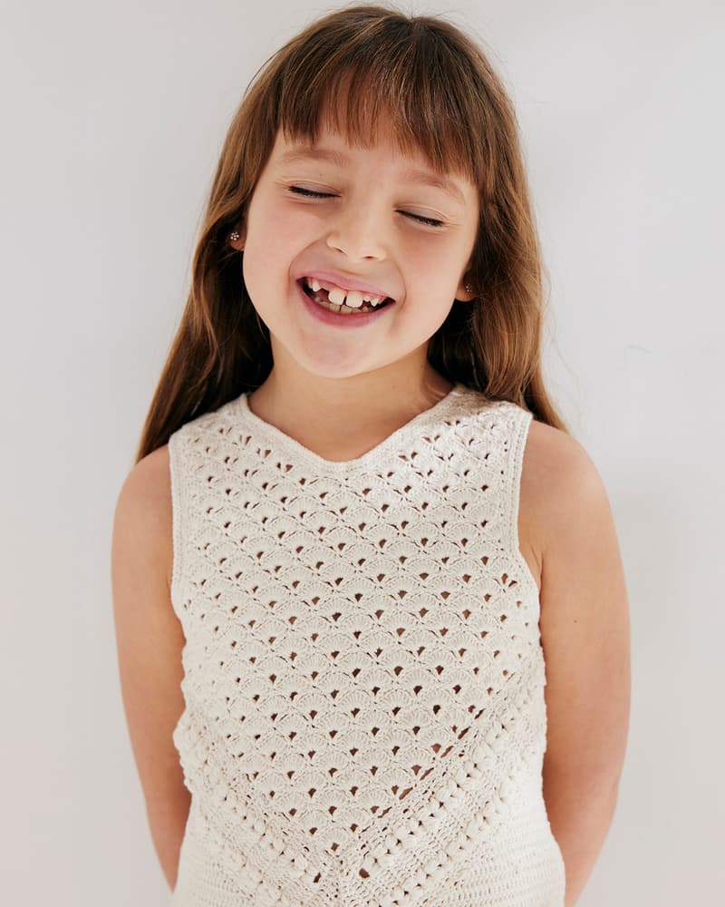MODÈLE ROBE ENFANT ENJY Accueil • Phildar • Happywool